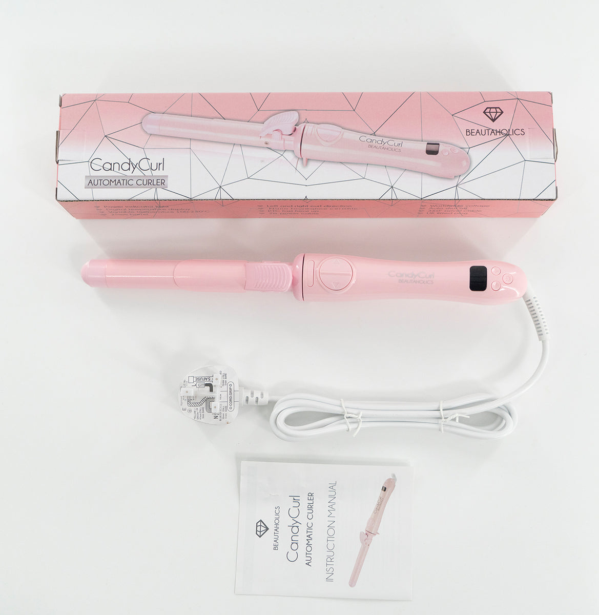 CandyCurl 25mm Automatic Rotating Hair Curler | Beautaholics UK